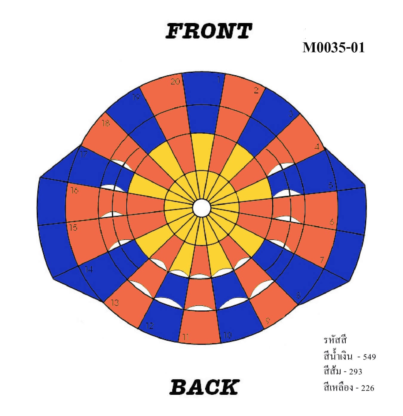 Custom Parasail Canopy Design Portfolio | Fly N Float Thailand